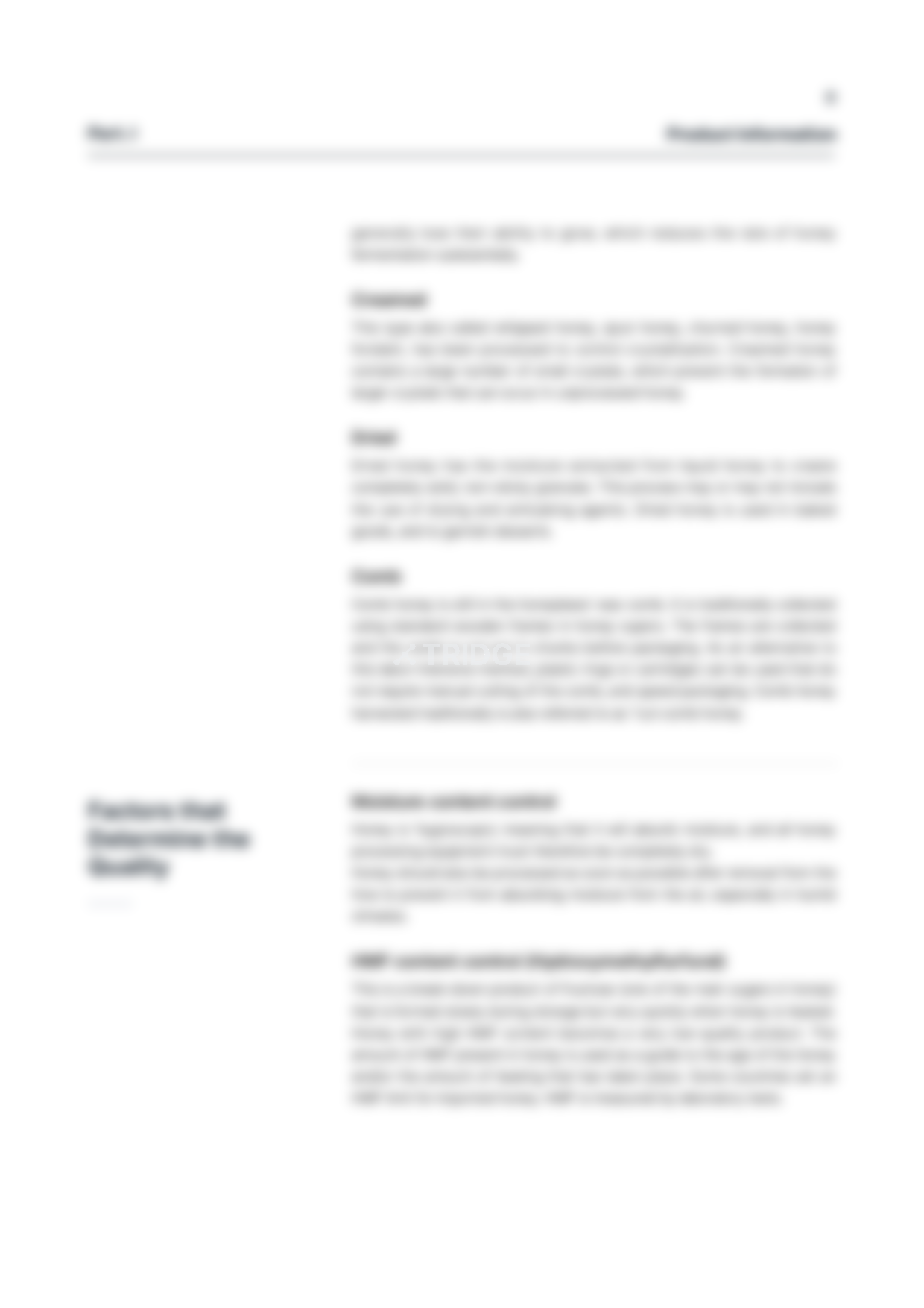 Honey Market Report - Tridge