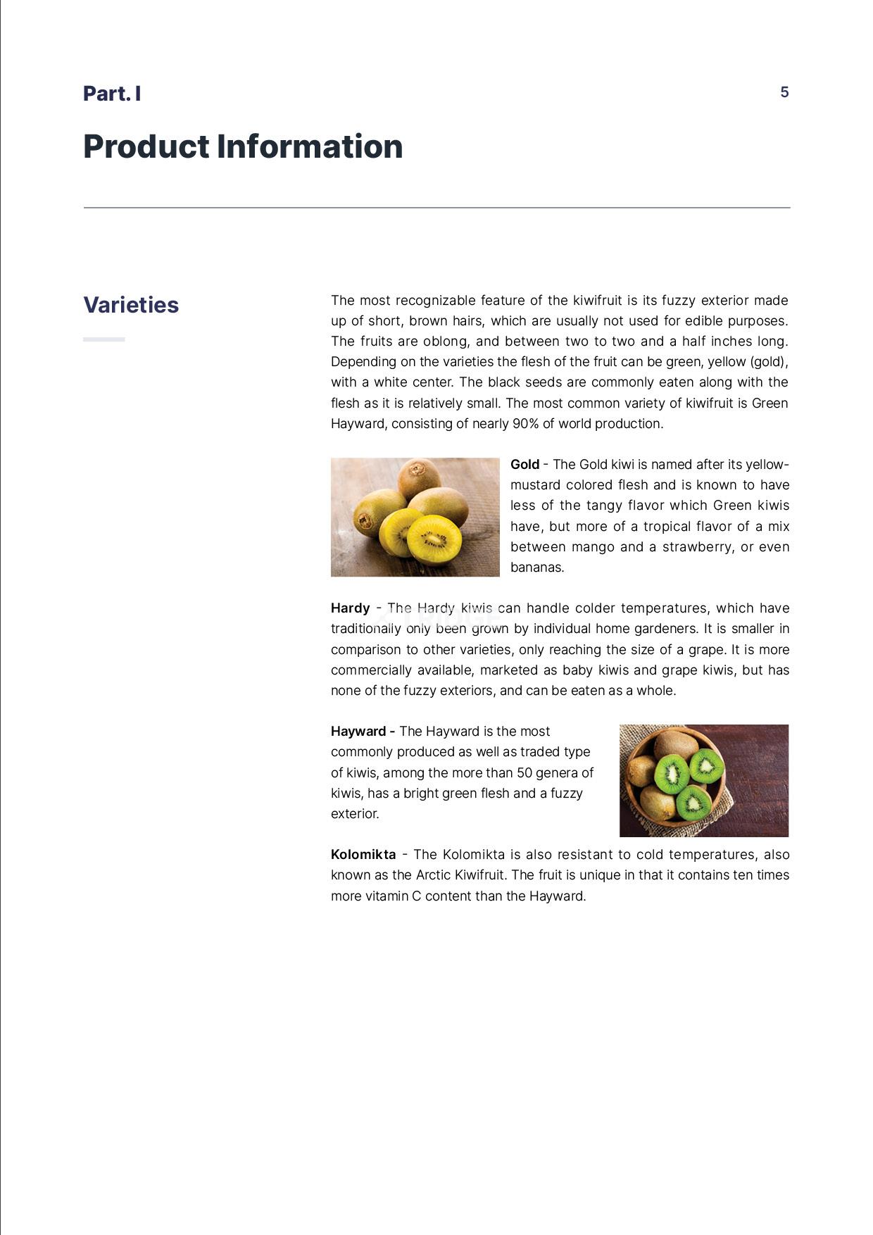 Kiwi Market Report - Tridge