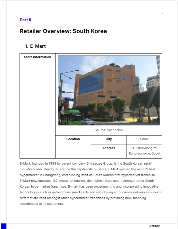 South Kroea Retailer Trends - Dec 2023 RTD Coffee & RTD Tea